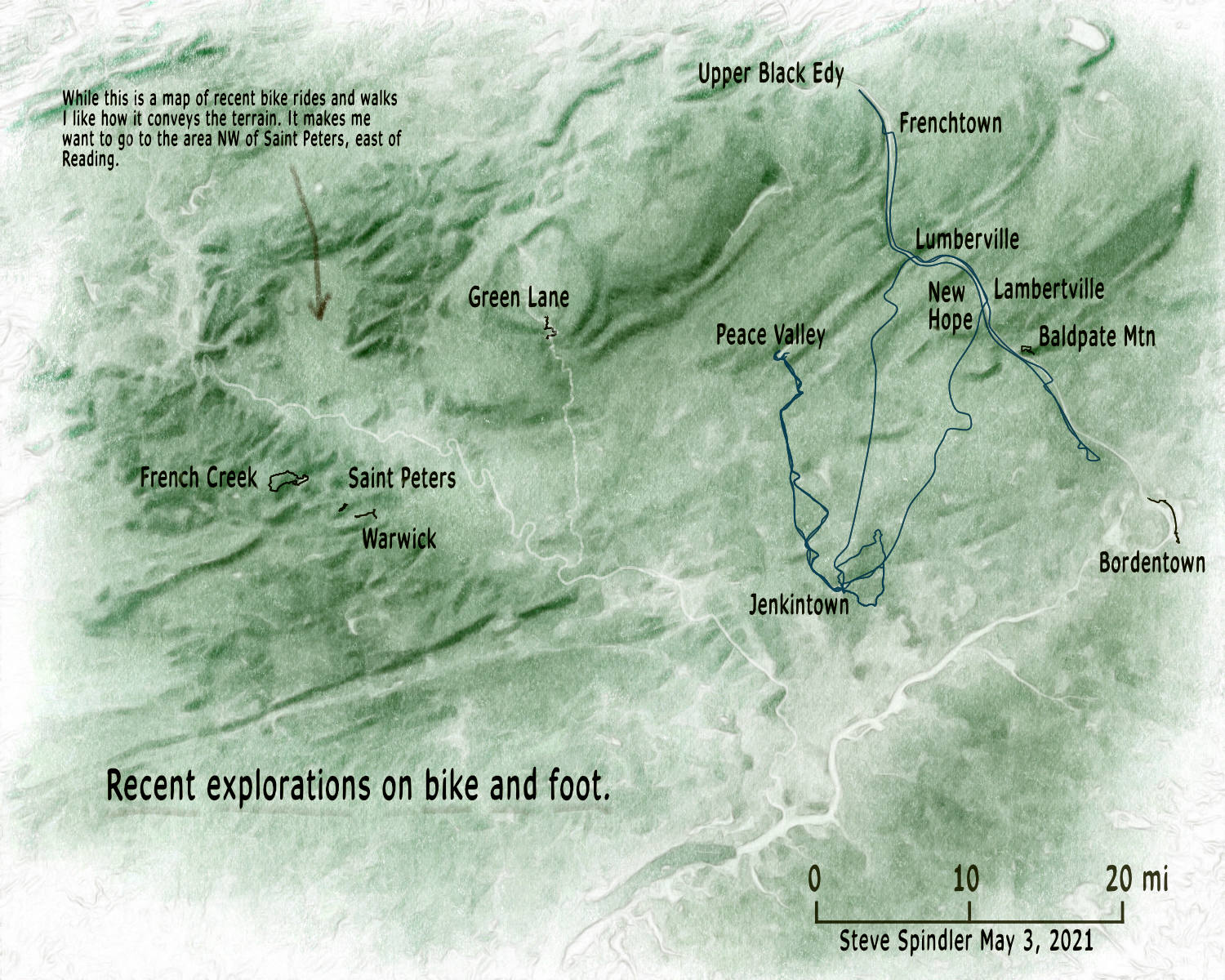 Outings to Green Lane and Peace Valley – Steve Spindler